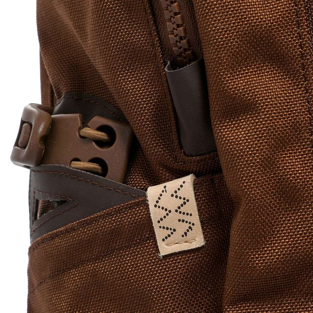 Visvim Men's Cordura 20L Backpack in Brown Visvim