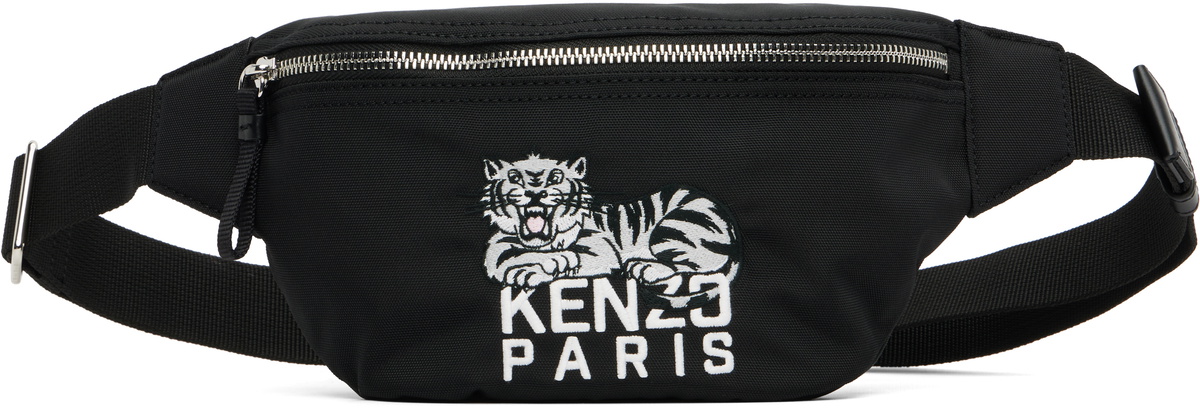 Kenzo Black Kenzo Paris 'KENZO Happy Tiger' Belt Bag Kenzo