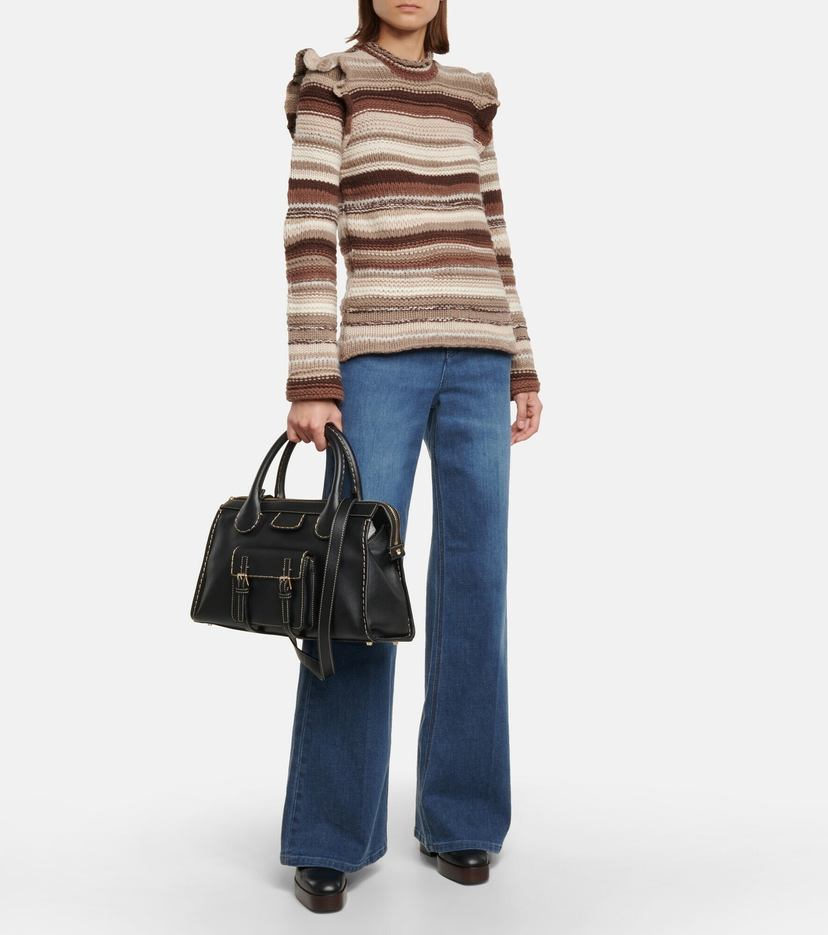 Chloe - Edith Medium leather tote Chloe