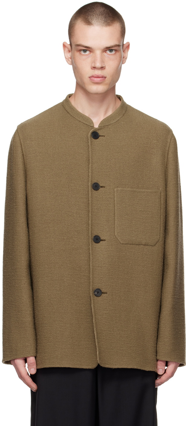 The Row Khaki Everett Jacket The Row