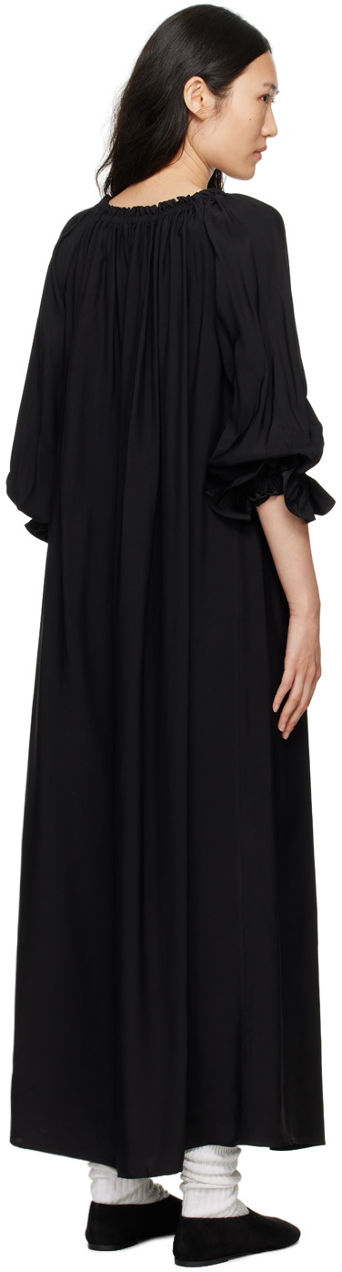 Sleeper Black Zephir Maxi Dress Sleeper