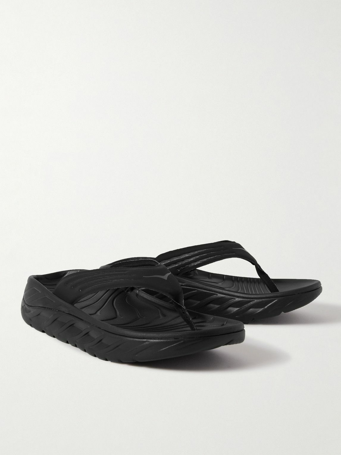 Hoka One One - Ora Recovery EVA Flip Flops - Black Hoka One One