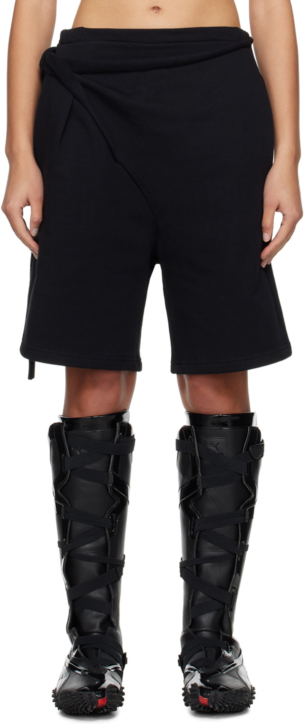 Ottolinger Black Wrap Shorts Ottolinger