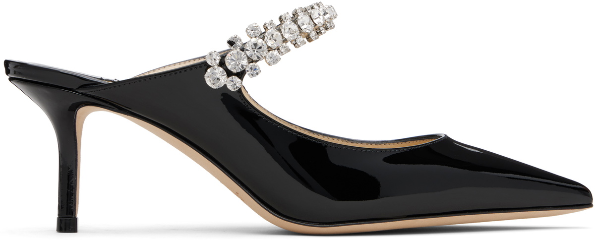 Jimmy Choo Black Bing 65 Mules Jimmy Choo