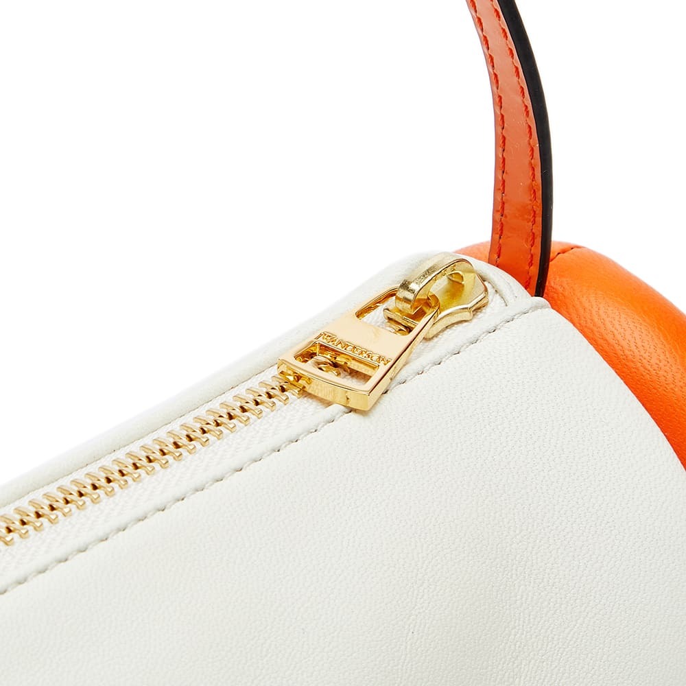 JW Anderson Women's The Bumper Bag in White/Orange JW Anderson