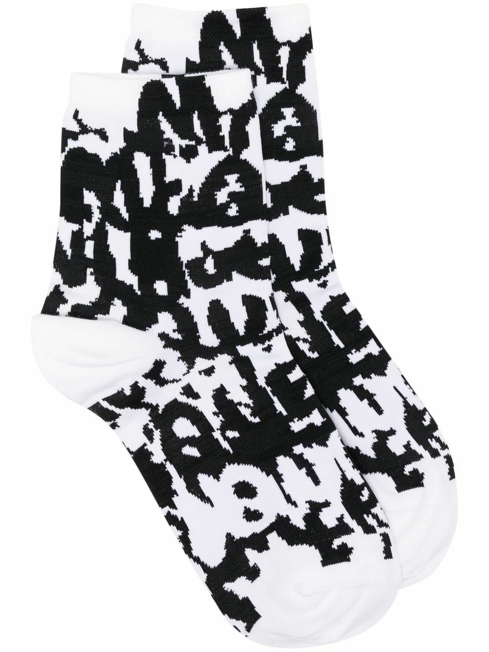 ALEXANDER MCQUEEN - Graffiti Socks Alexander McQueen