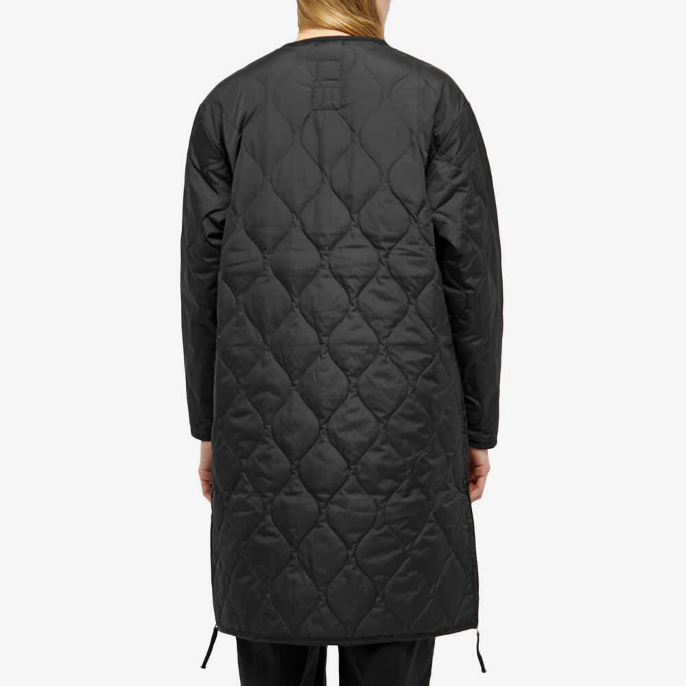 Taion Women's Crew Down Coat in Black Taion Extra