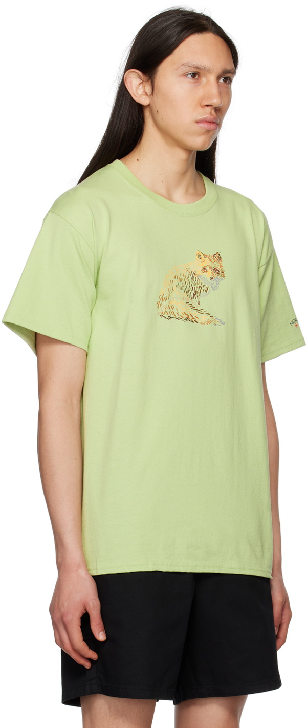 Noah Green Printed T-Shirt Noah NYC