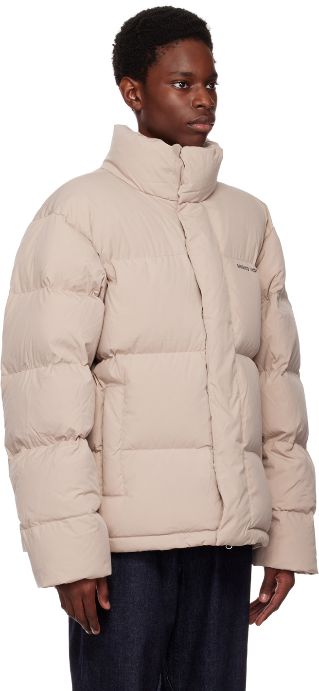 Axel Arigato Gray Halo Down Jacket Axel Arigato