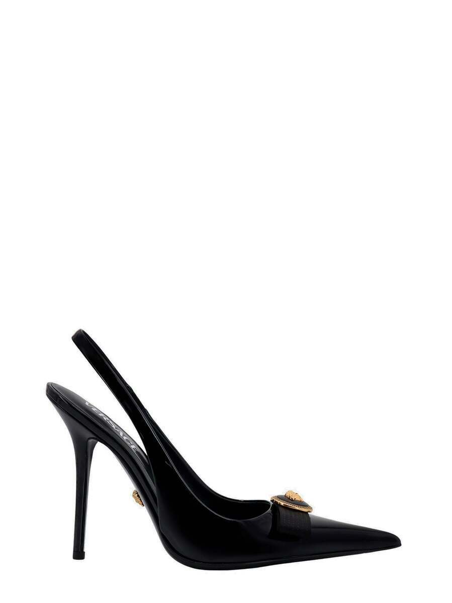 Versace Gianni Ribbon Black Womens Pump Versace