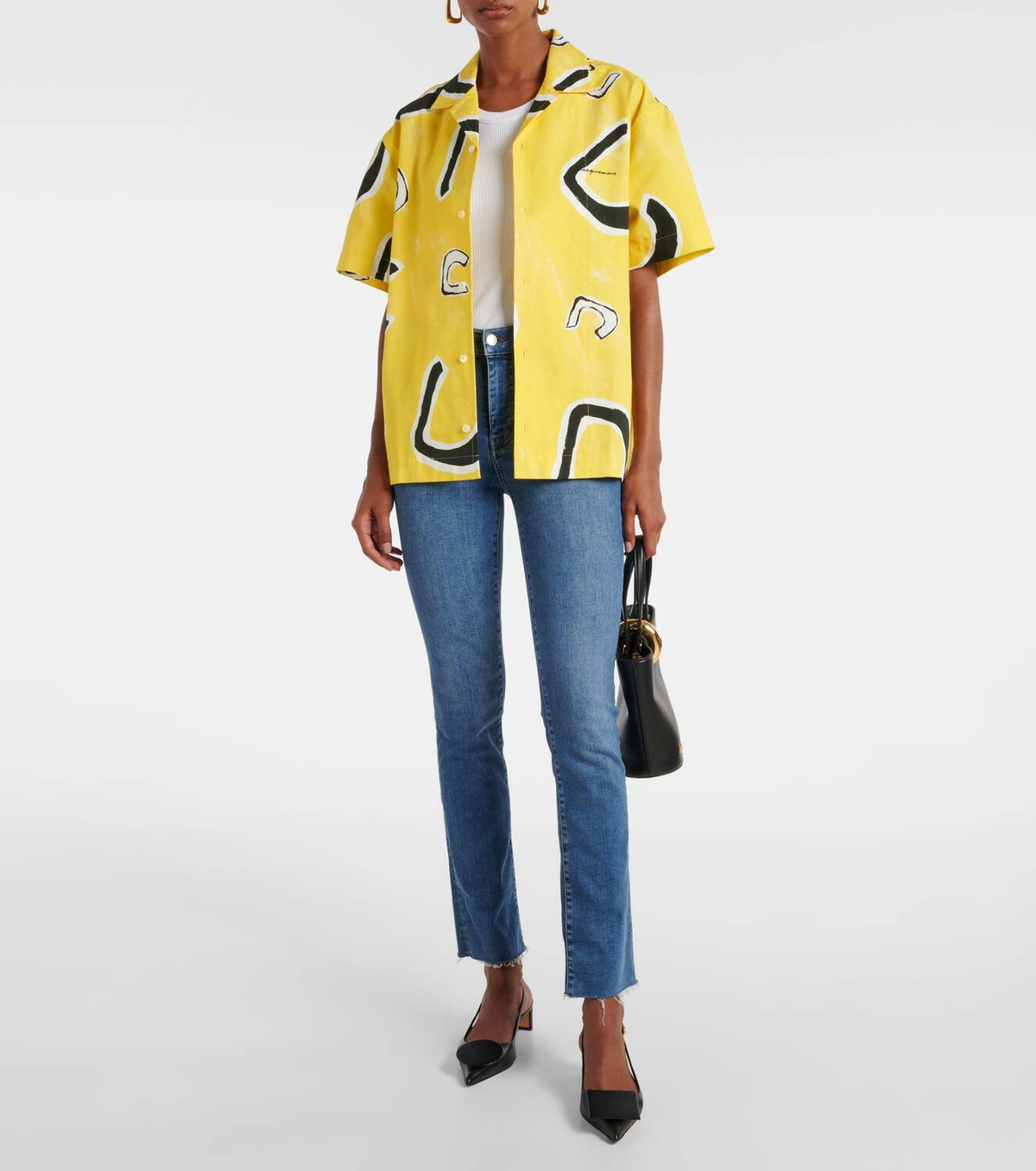 Frame Le High Straight slim jeans Frame Denim