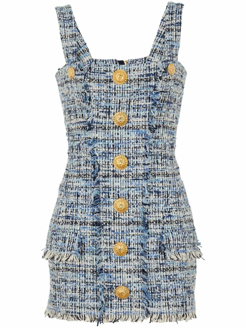 Balmain Tweed Mini Dress Balmain