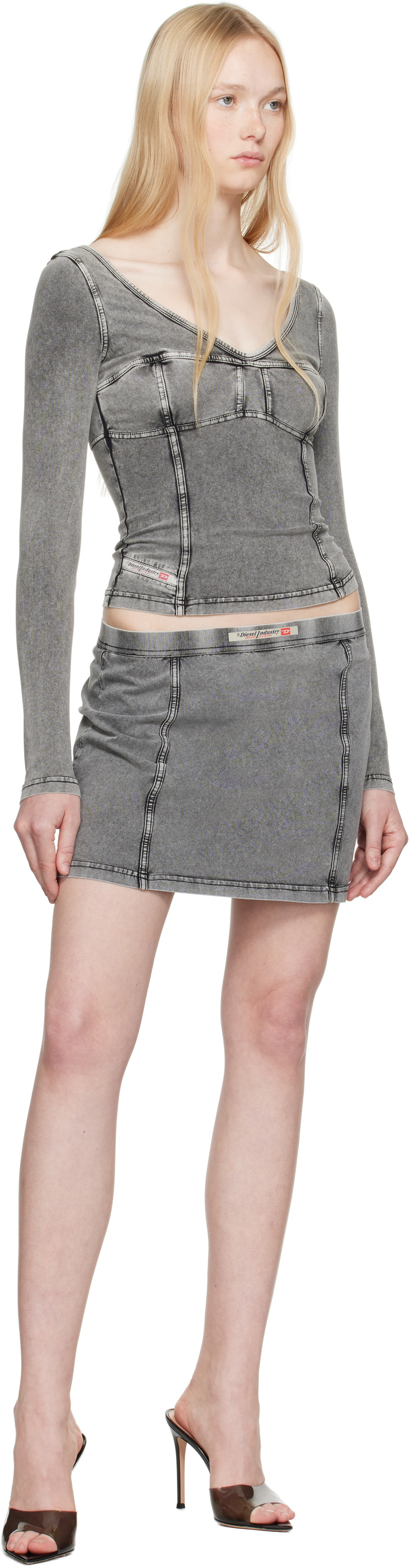 Diesel Gray T-Elin Top Diesel