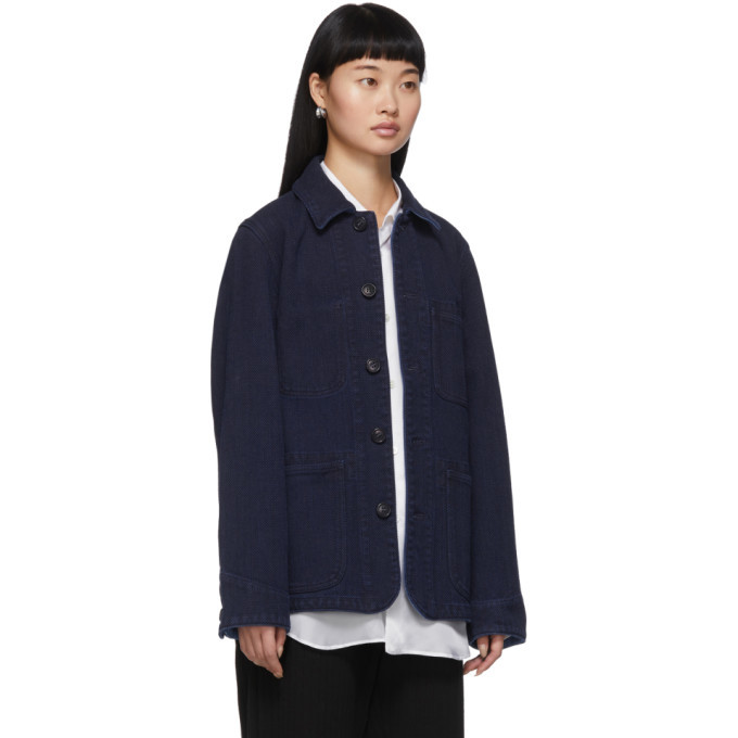 Blue Blue Japan Indigo Sashiko Denim Jacket Blue Blue Japan