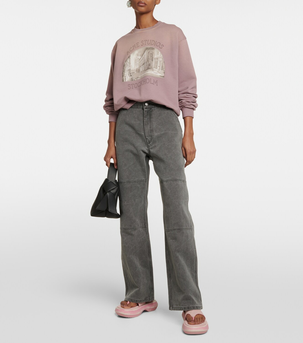 Acne Studios - Platform leather sandals Acne Studios