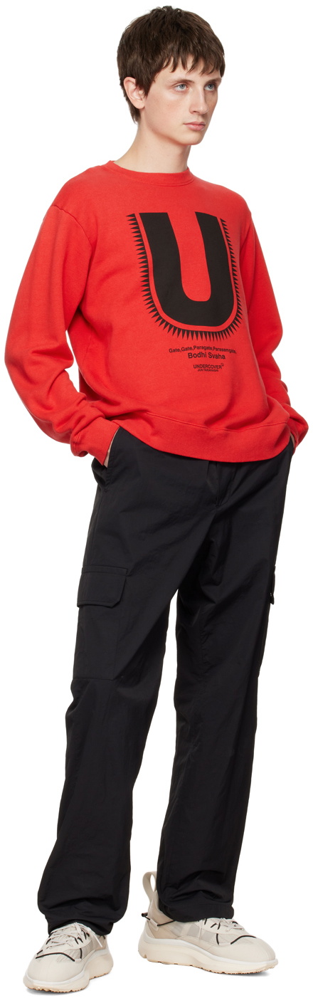 Undercover Red 'U' Sweatshirt Undercover