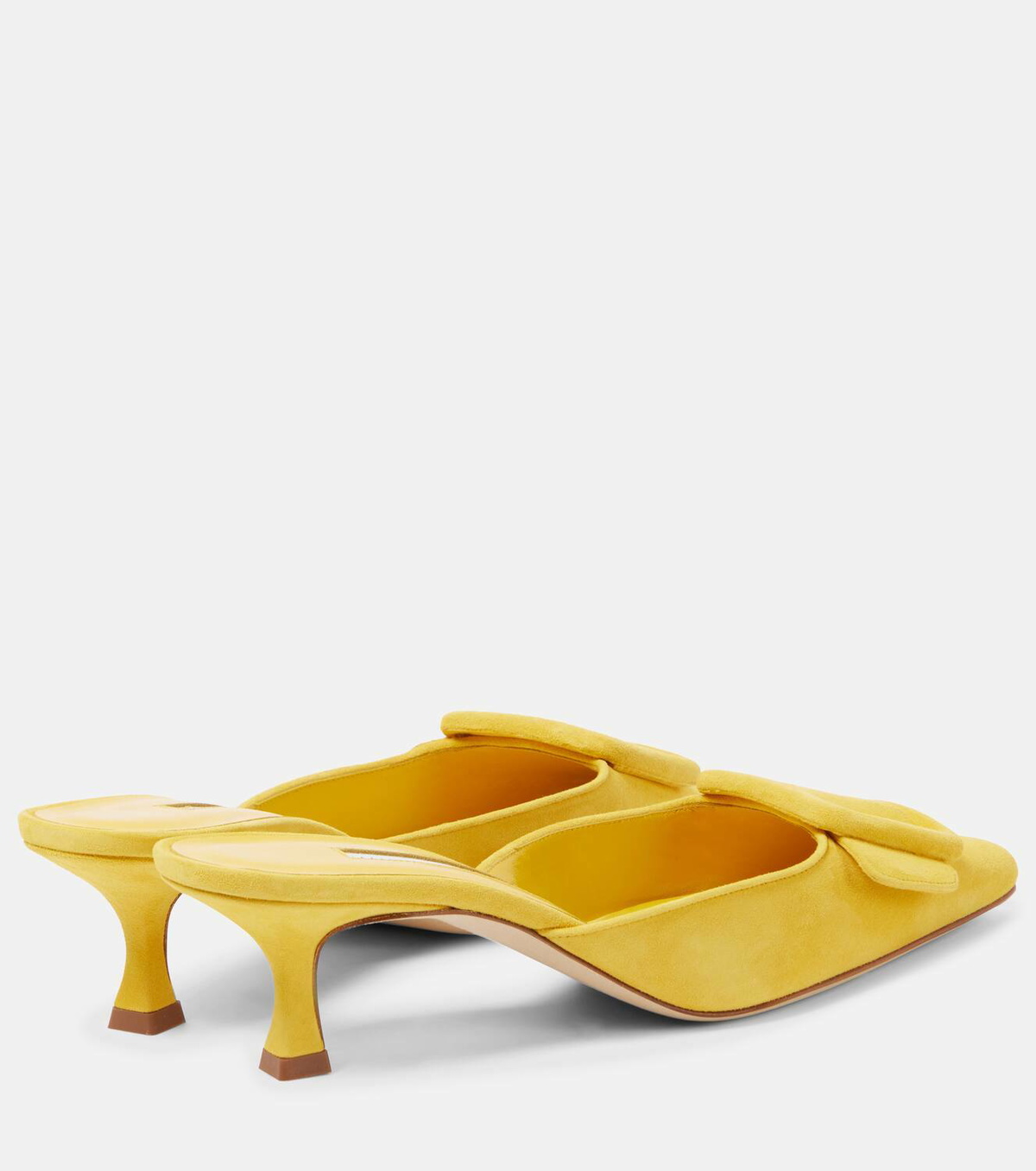 Manolo Blahnik Maysale 50 leather mules Manolo Blahnik