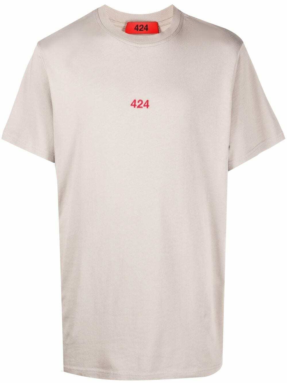 424 - Logo Cotton T-shirt 424