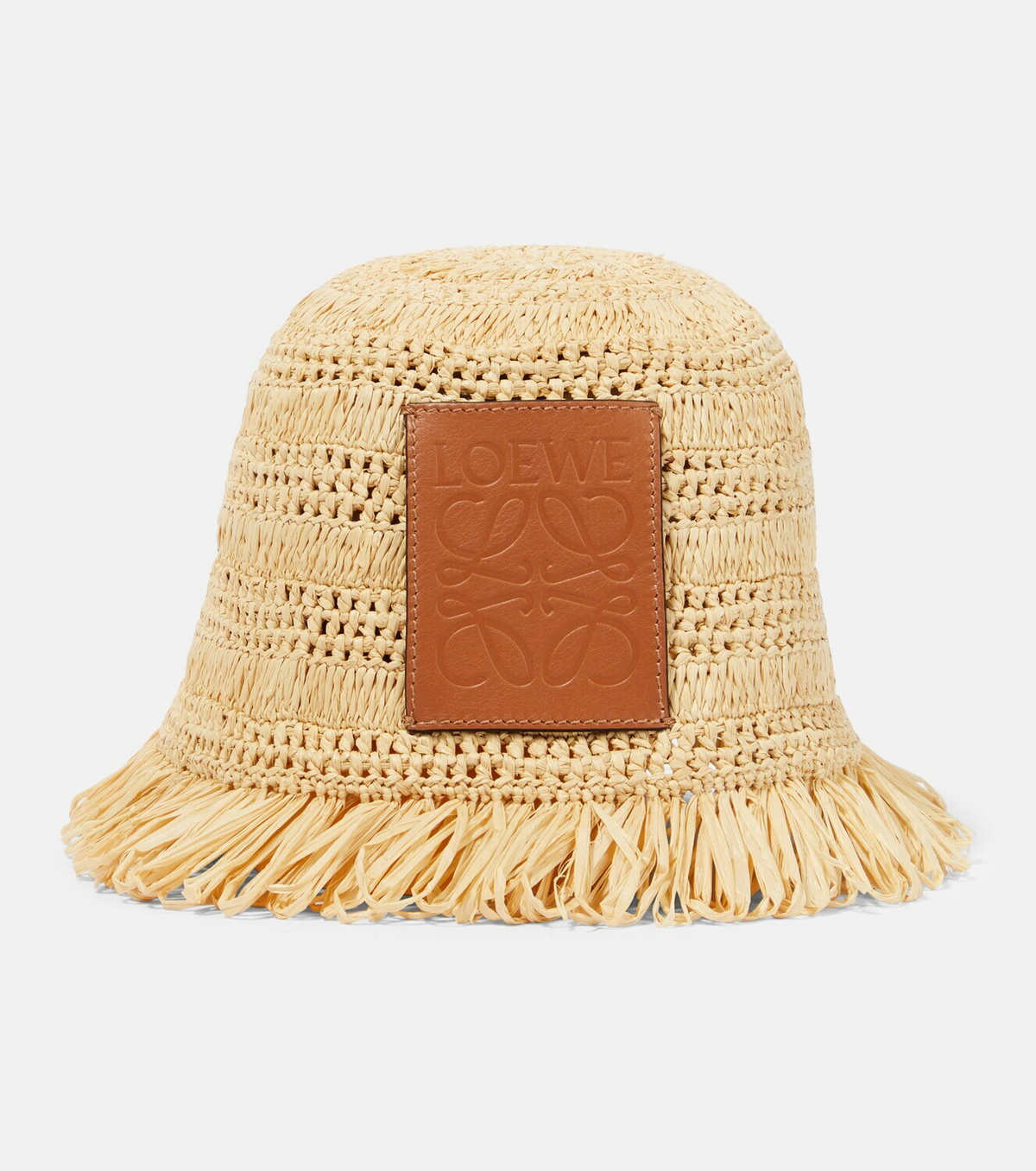 Loewe Anagram crochet cloche hat Loewe
