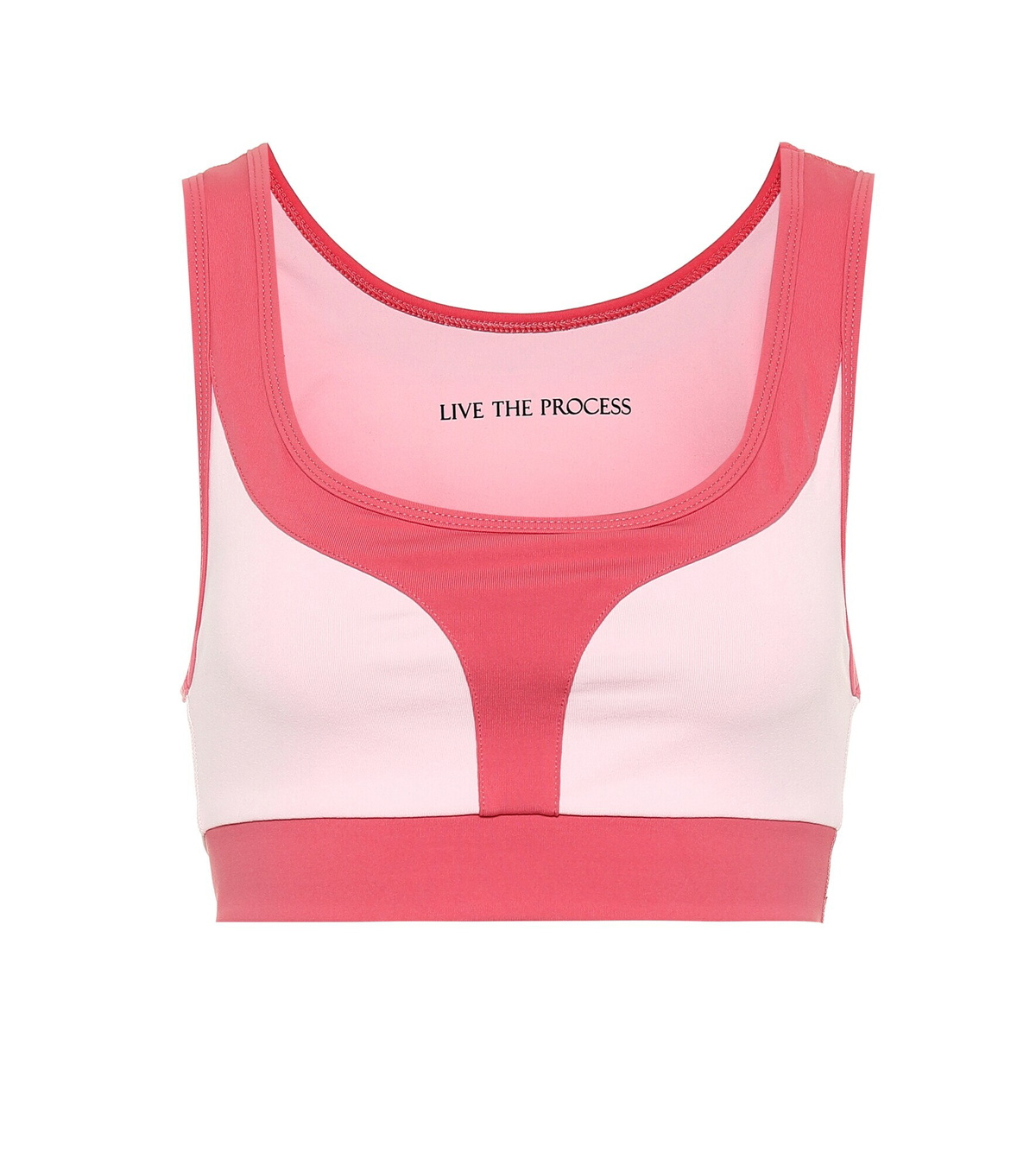Live The Process - Colorblocked sports bra Live the Process