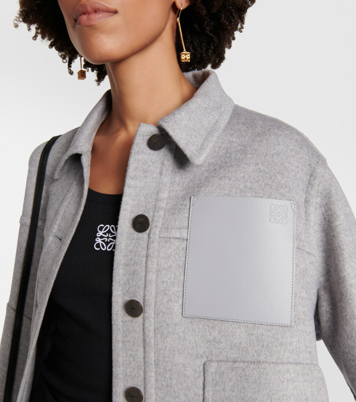 Loewe Wool and cashmere jacket Loewe