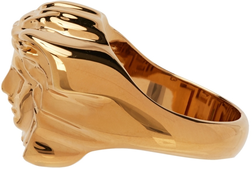 Versace Gold 'La Medusa' Ring Versace