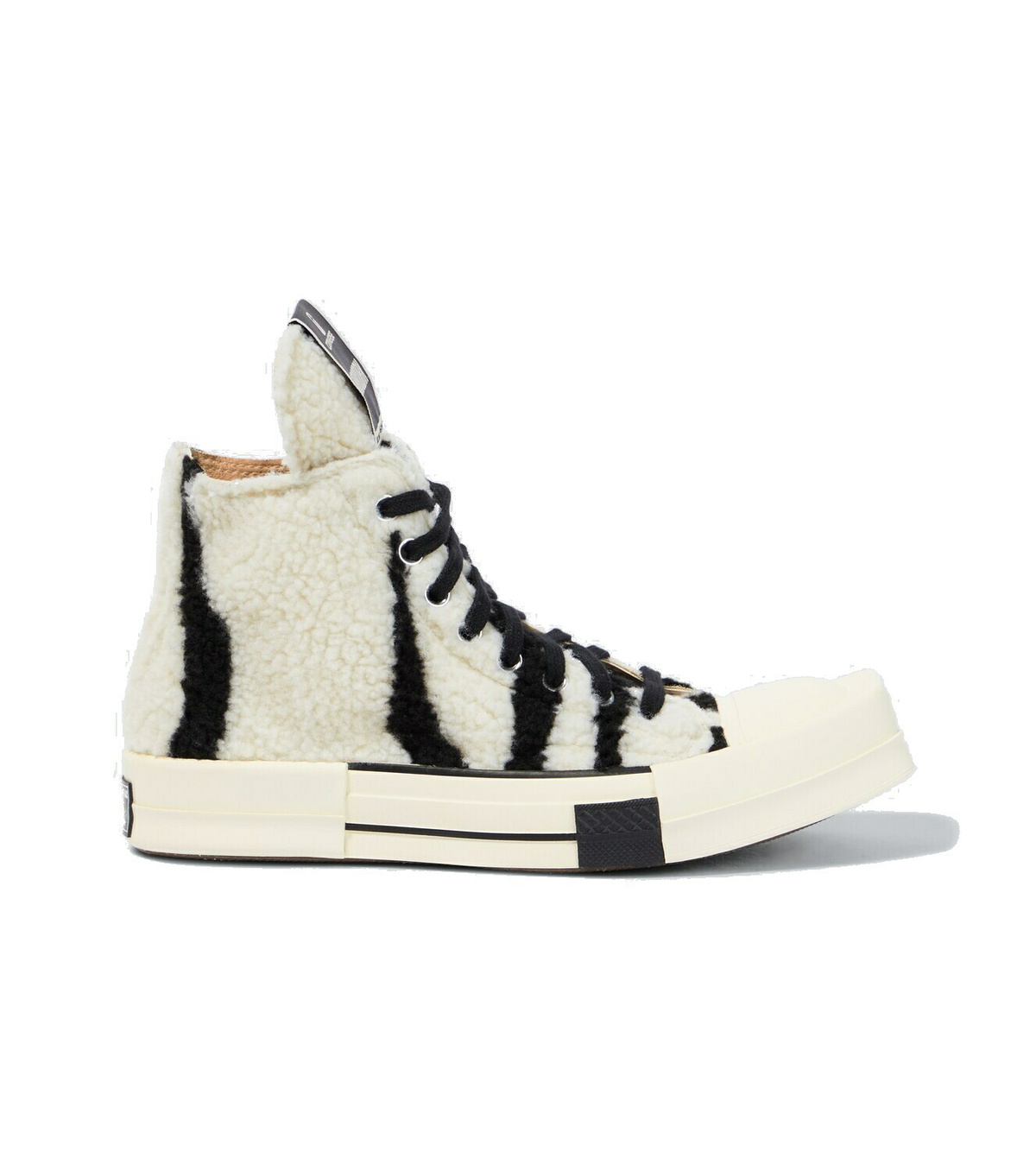 DRKSHDW by Rick Owens - x Converse TURBODRK teddy sneakers Rick Owens ...
