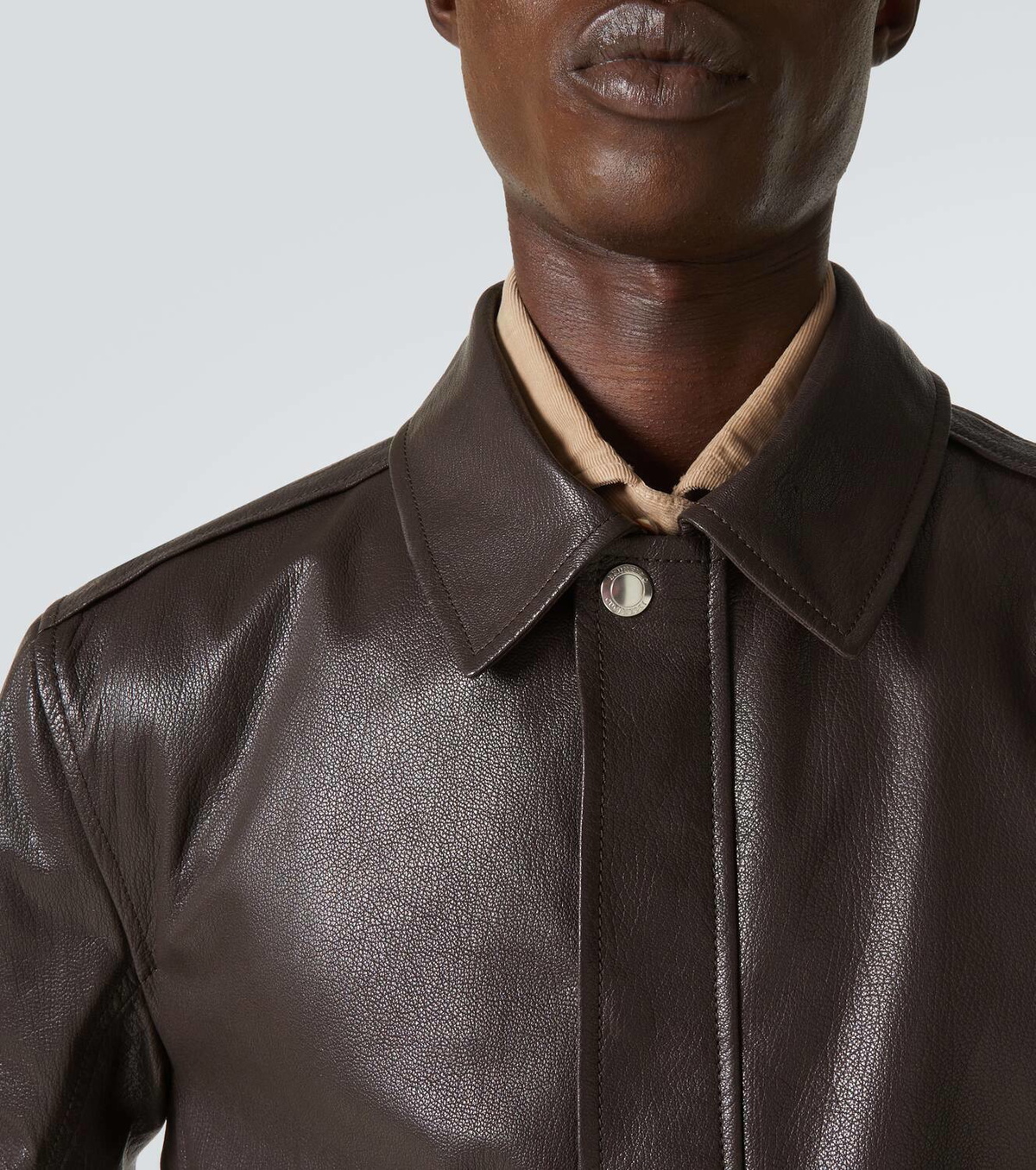 Brunello Cucinelli Leather blouson Brunello Cucinelli