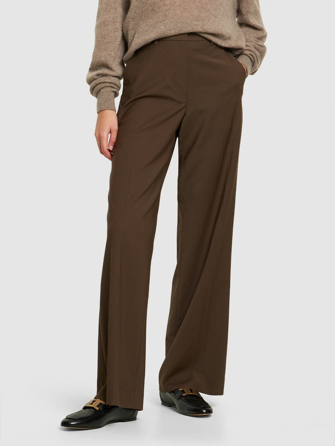 TOD'S - 10mm Leather Chain Loafers Tod's