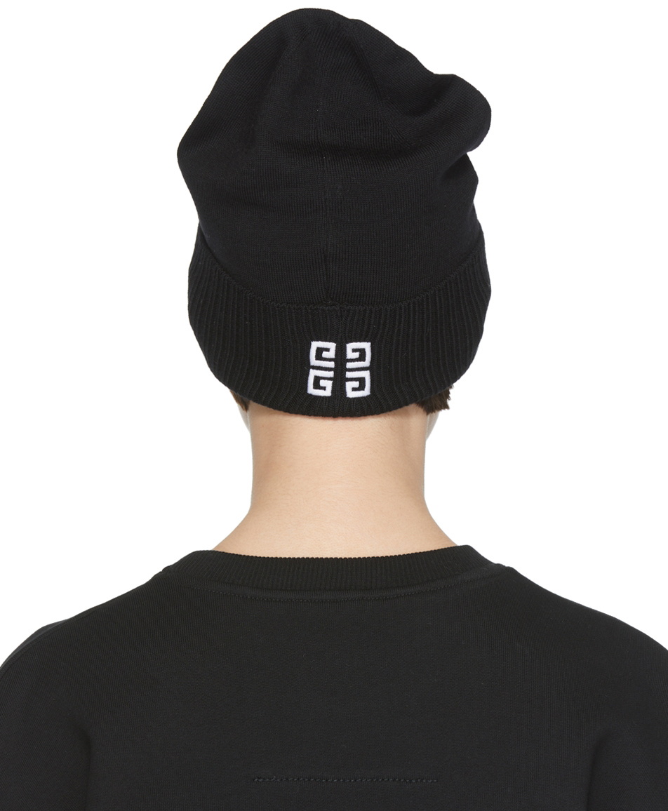 Givenchy Black Logo Beanie Givenchy