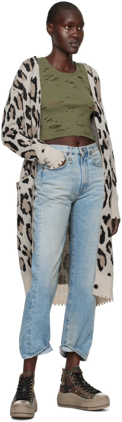 R13 Blue Courtney Slim Jeans R13