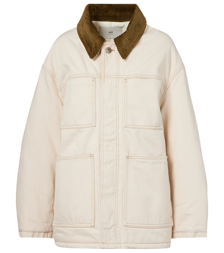 Ami Paris Technical twill bomber jacket AMI