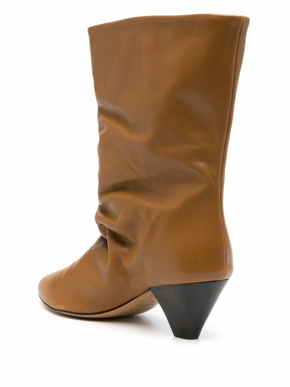 ISABEL MARANT Brown Reachi 55 Leather Boots Isabel Marant