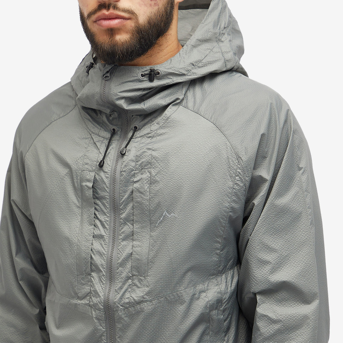 CAYL Men's Ripstop Nylon Jacket in Grey CAYL