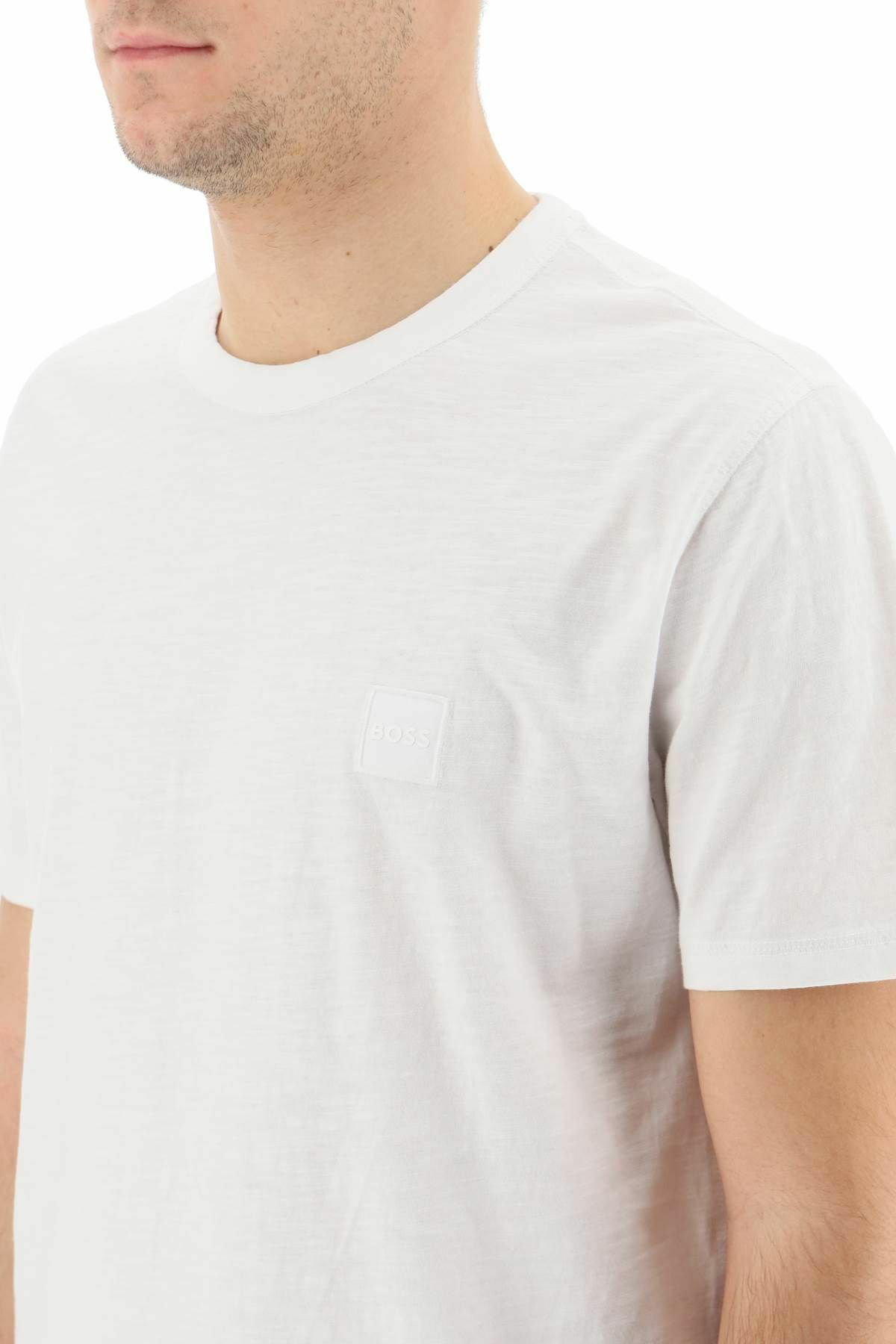 BOSS logo patch t-shirt White BOSS