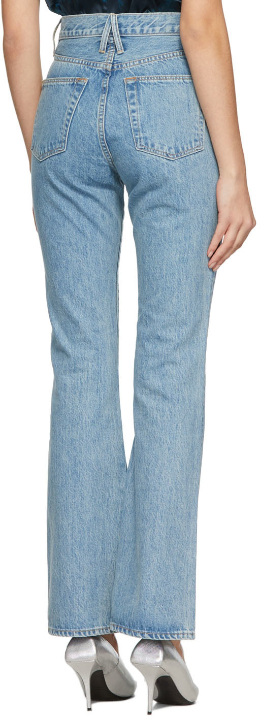 SLVRLAKE Blue Boot Cut Jeans SLVRLAKE