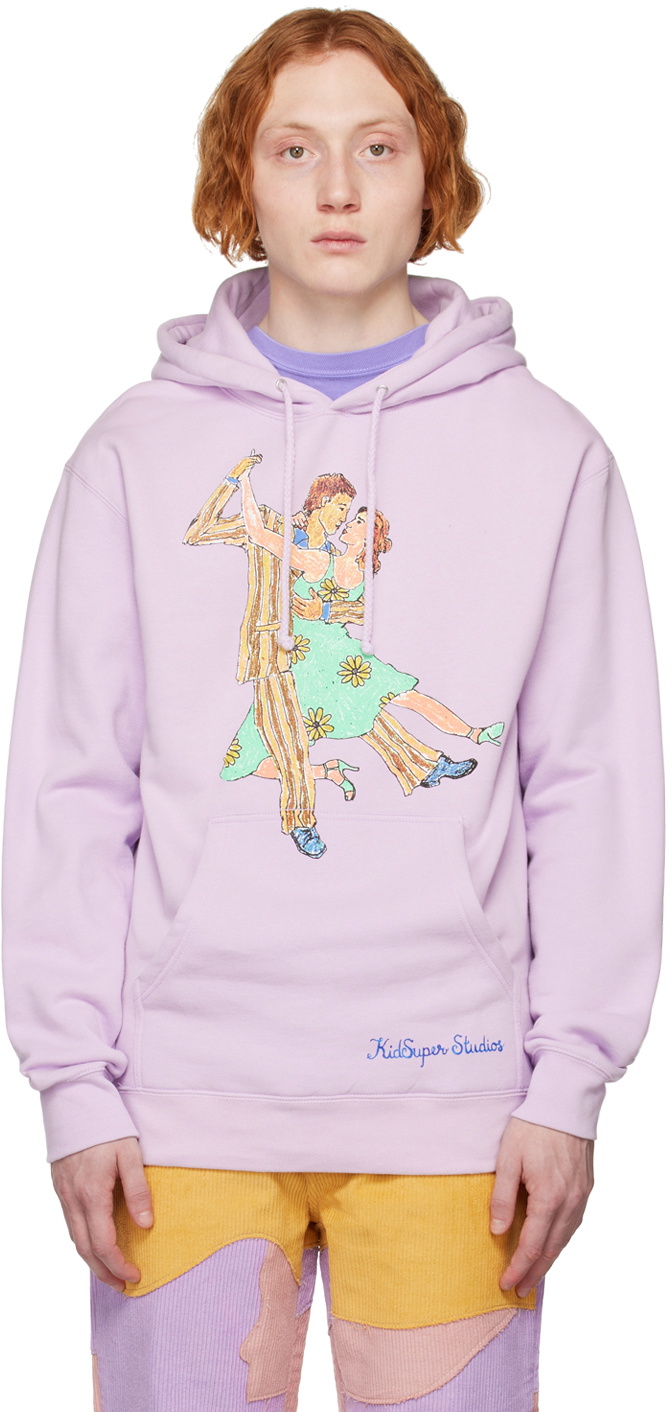 KidSuper Purple It's A Ball Hoodie KidSuper