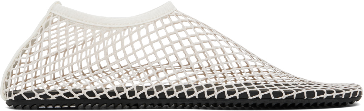 Christopher Esber Off-White Mesh Water Flats Christopher Esber