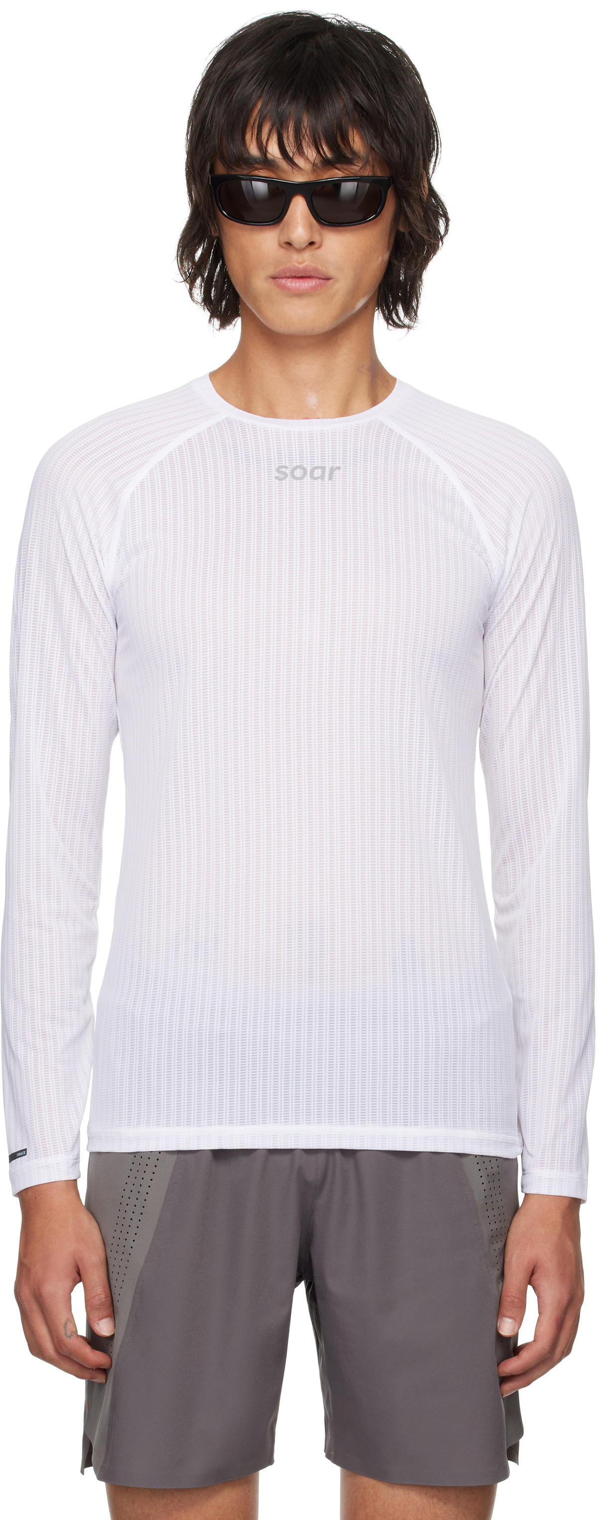 Soar Running White Race Base Layer T-shirt Soar Running