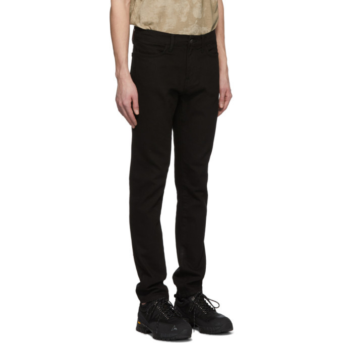 424 Black Four-Pocket Stretch Jeans 424