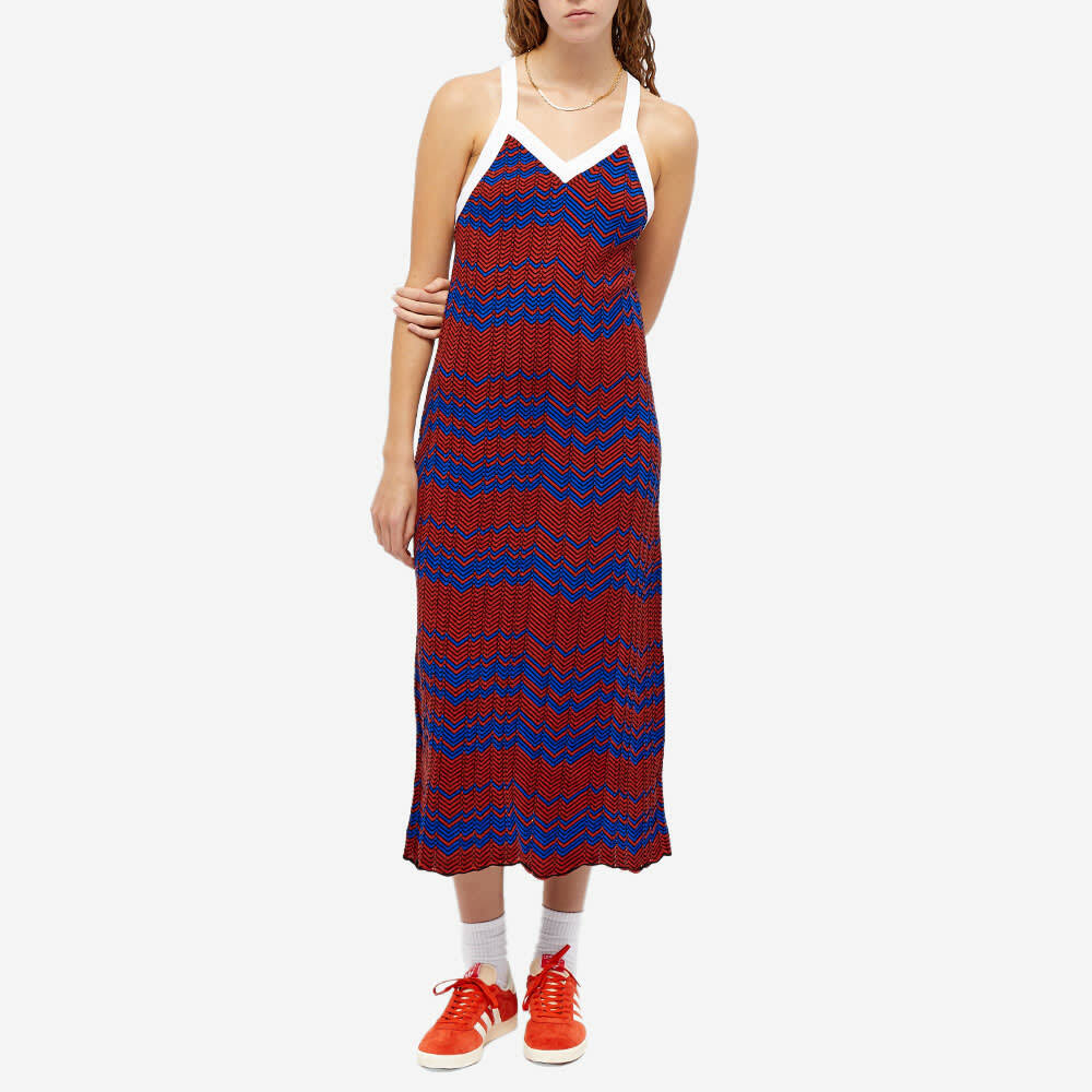 Wales Bonner Women's Palm Knit Dress in Multi Wales Bonner