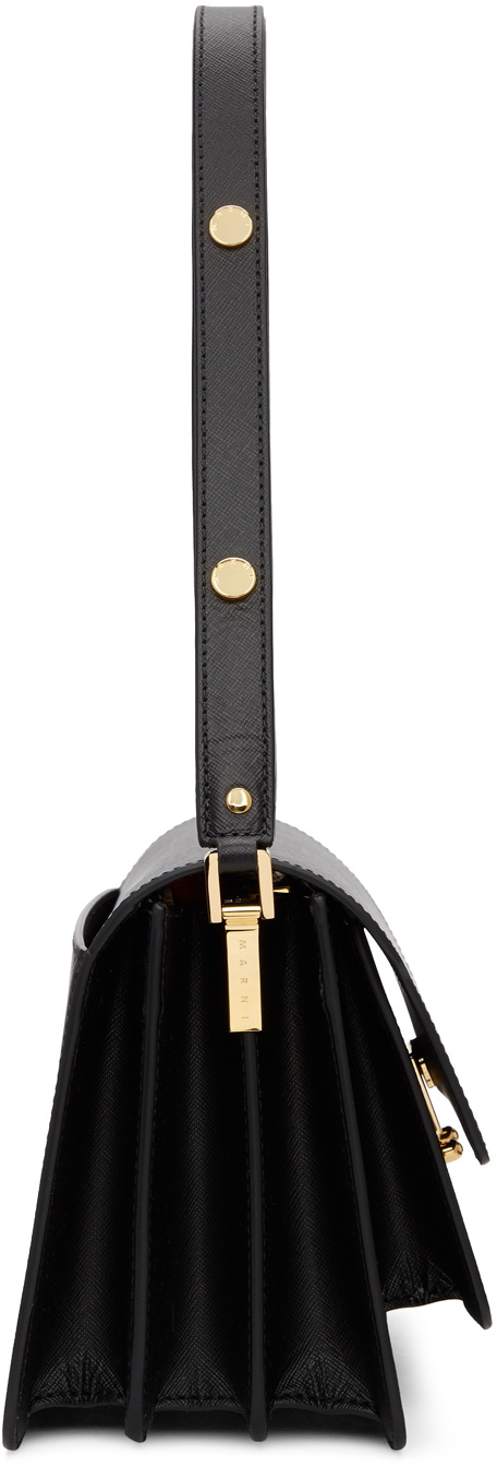 Marni Black Saffiano Medium Trunk Bag Marni