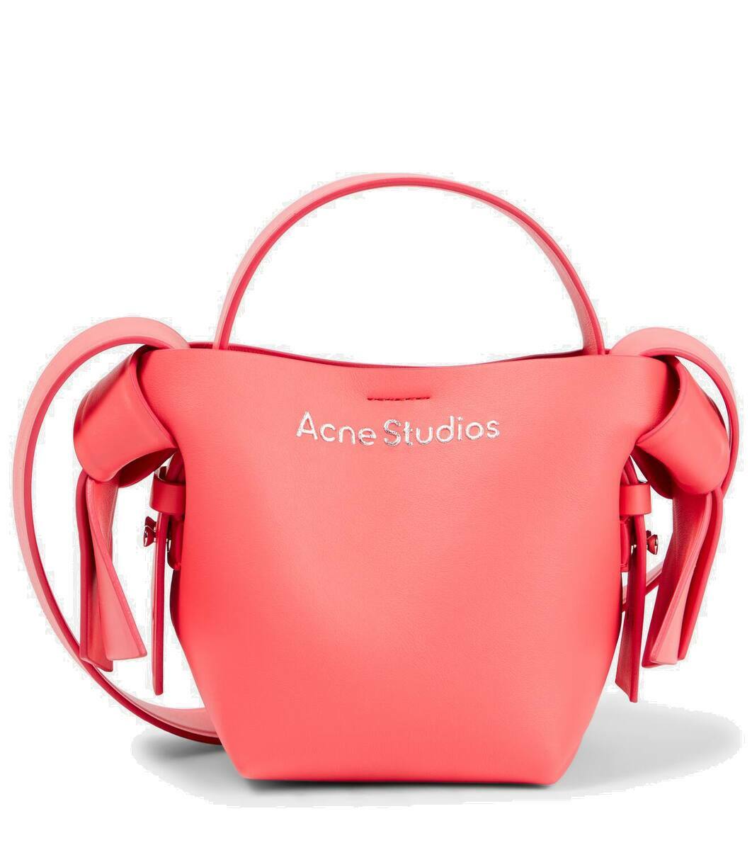 Acne Studios Musubi Mini leather crossbody bag Acne Studios