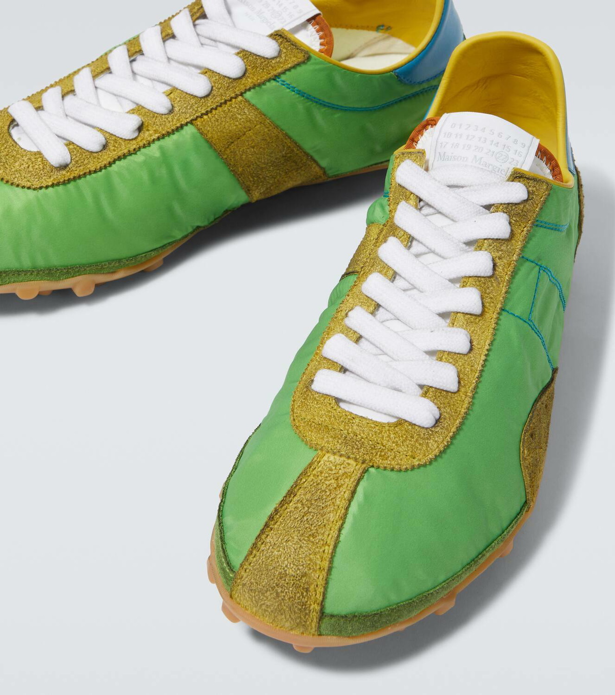 Maison Margiela Sprinters suede-trimmed sneakers Maison Margiela