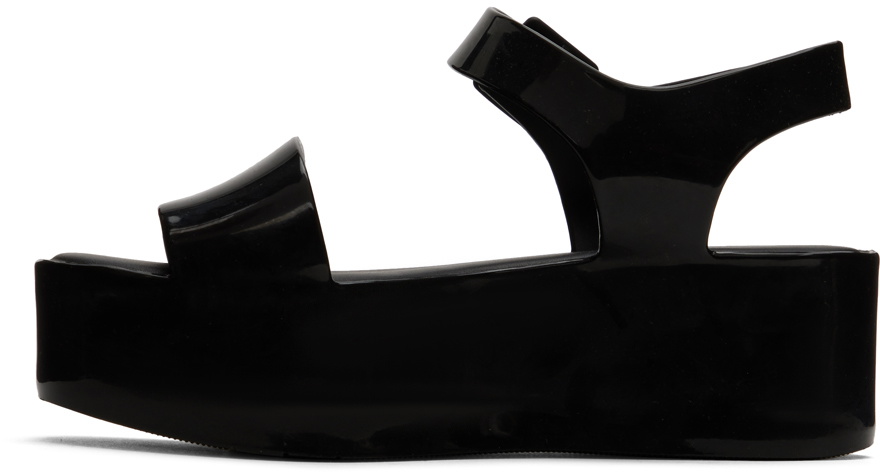 Melissa Black Melissa Mar Platform Sandals Melissa
