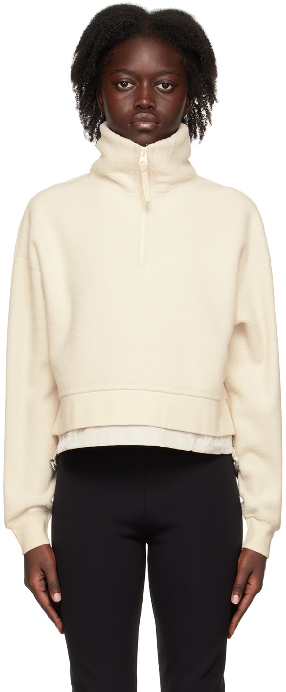 Mackage Off-White Monroe Zip Sweater Mackage
