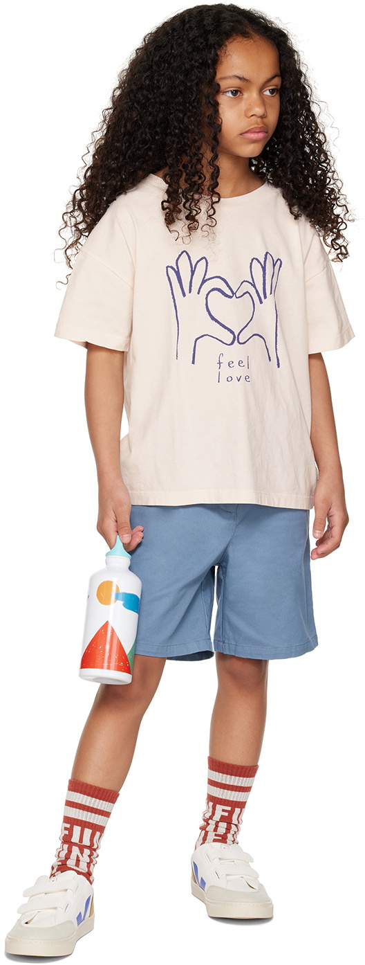 Wander & Wonder Kids Blue Four-Pocket Shorts