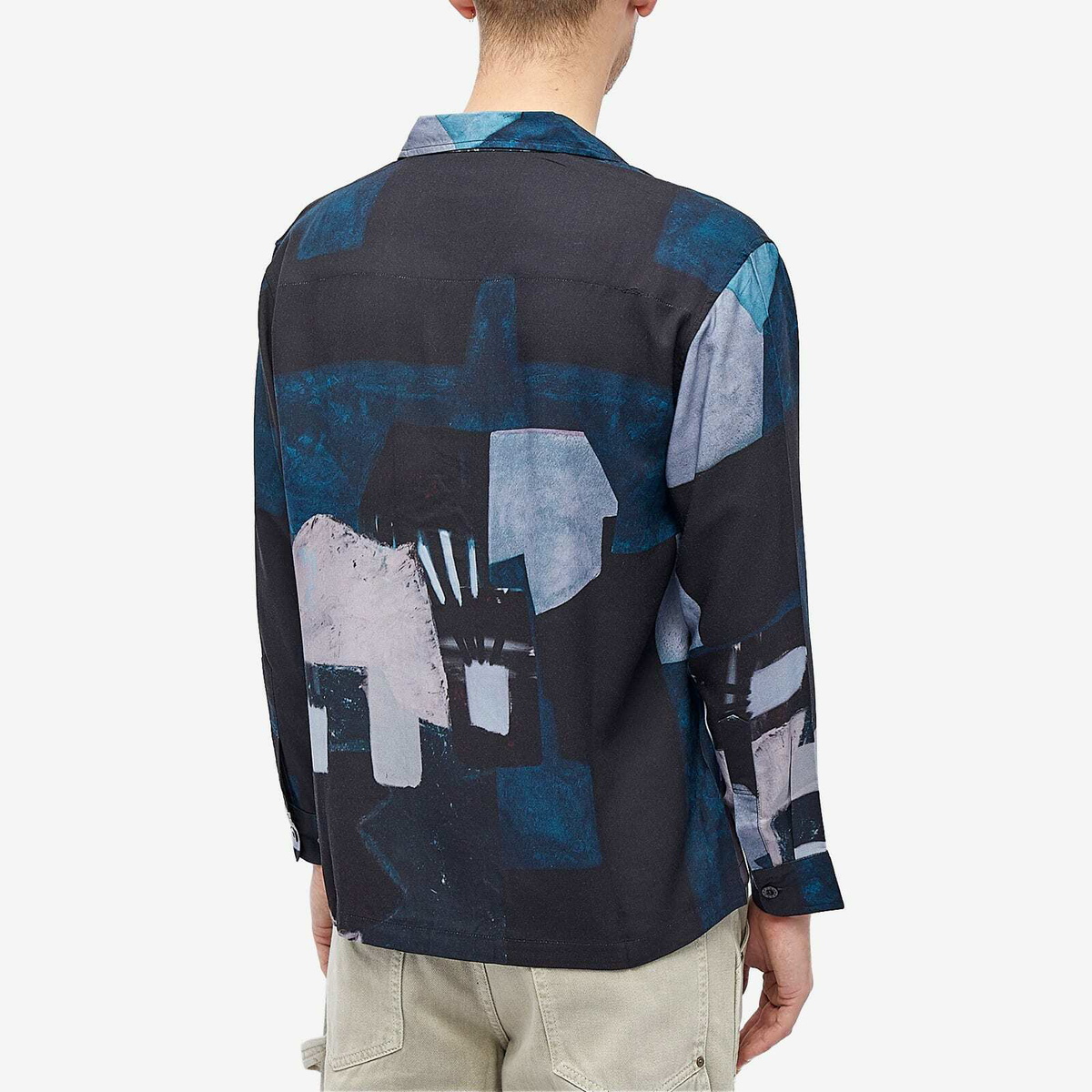 Deva States Men's Wildblue Vacation Shirt in Blue Multi DEVÁ STATES