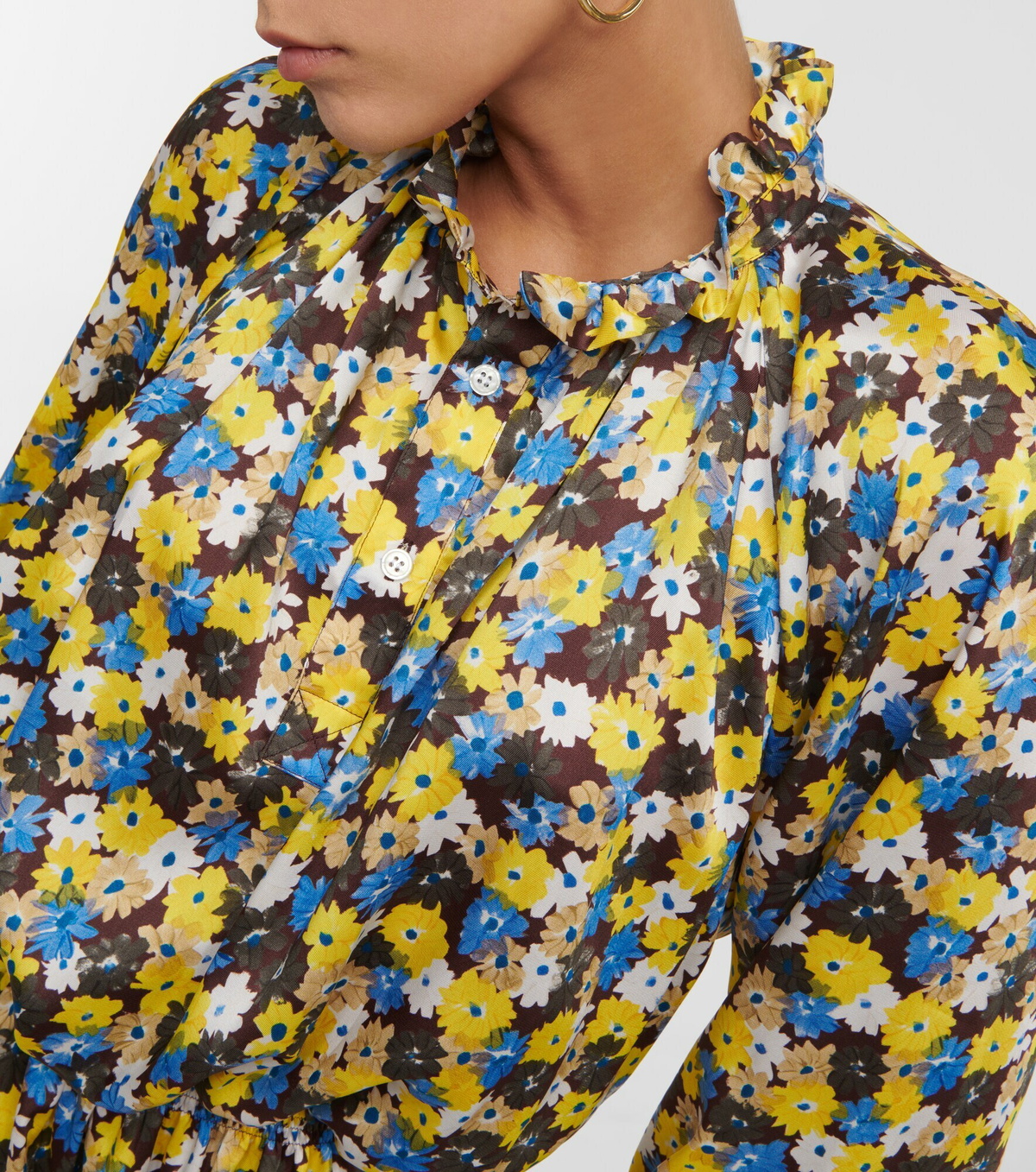 Plan C - Long-sleeved floral dress Plan C