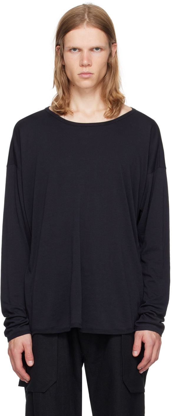 Jan-Jan Van Essche Navy #68 Long Sleeve T-Shirt Jan-Jan Van Essche